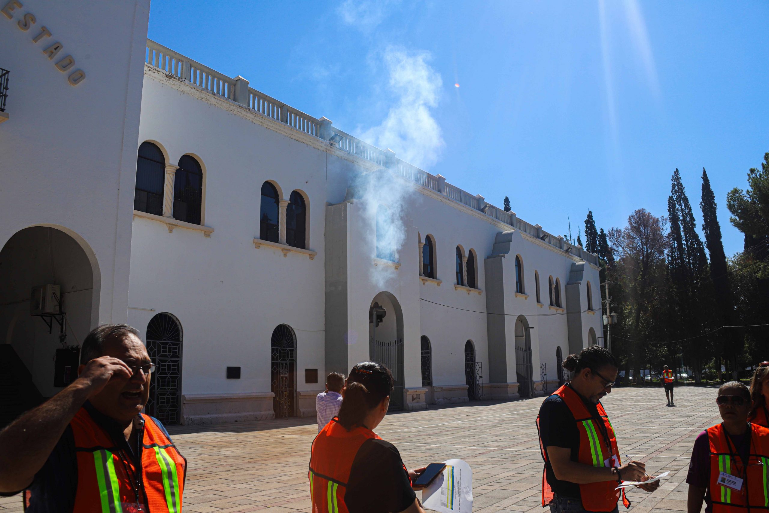 Simulacro de emergencia en instalaciones del ICHD - ICHD