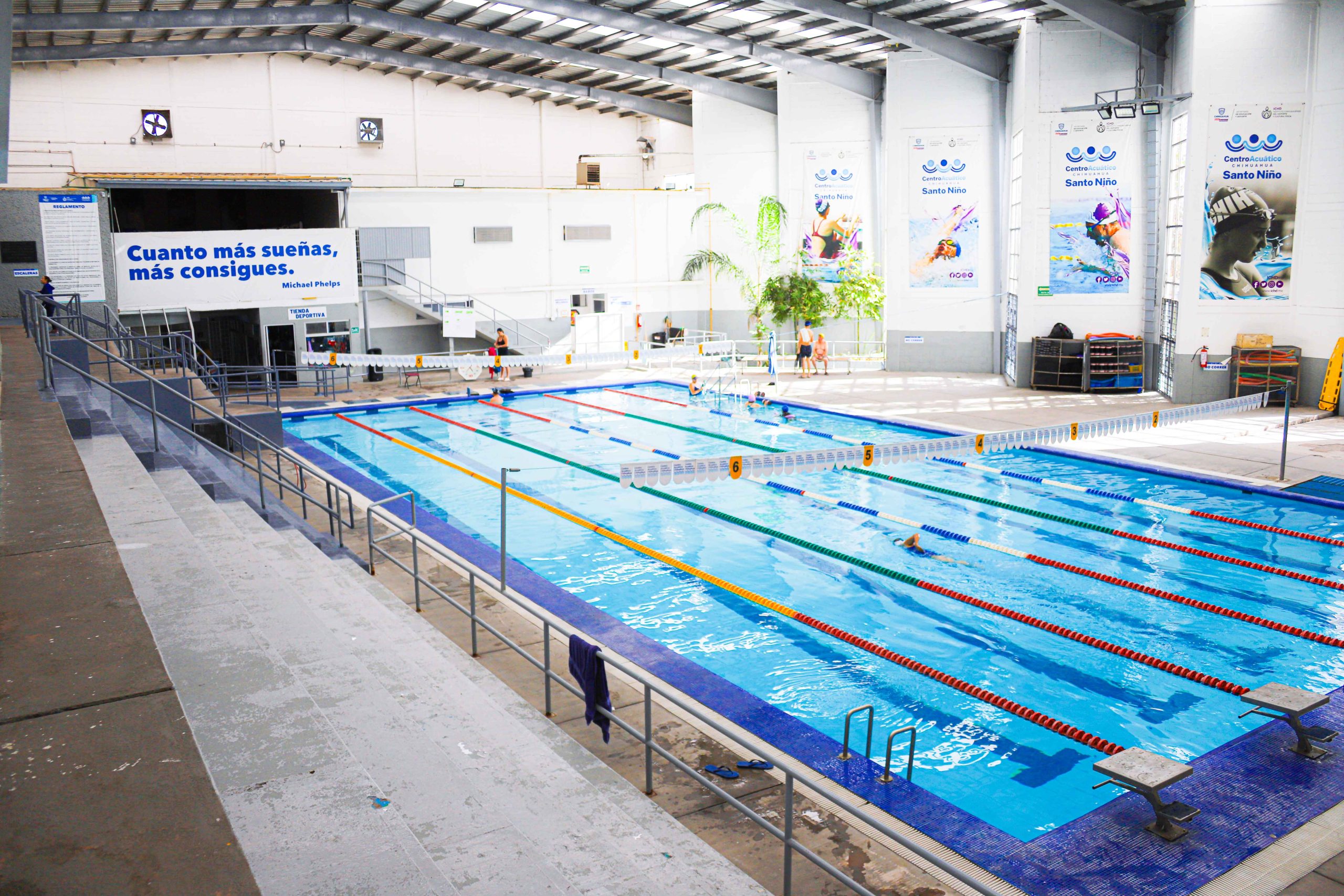 Reanudan actividades en el Centro Acuático Santo Niño - ICHD